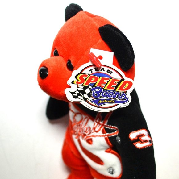 Team Speed Bears | Toys | Dale Earnhardt Bear With Tags Team Speed Bears Authentic Nascar Set Of ...